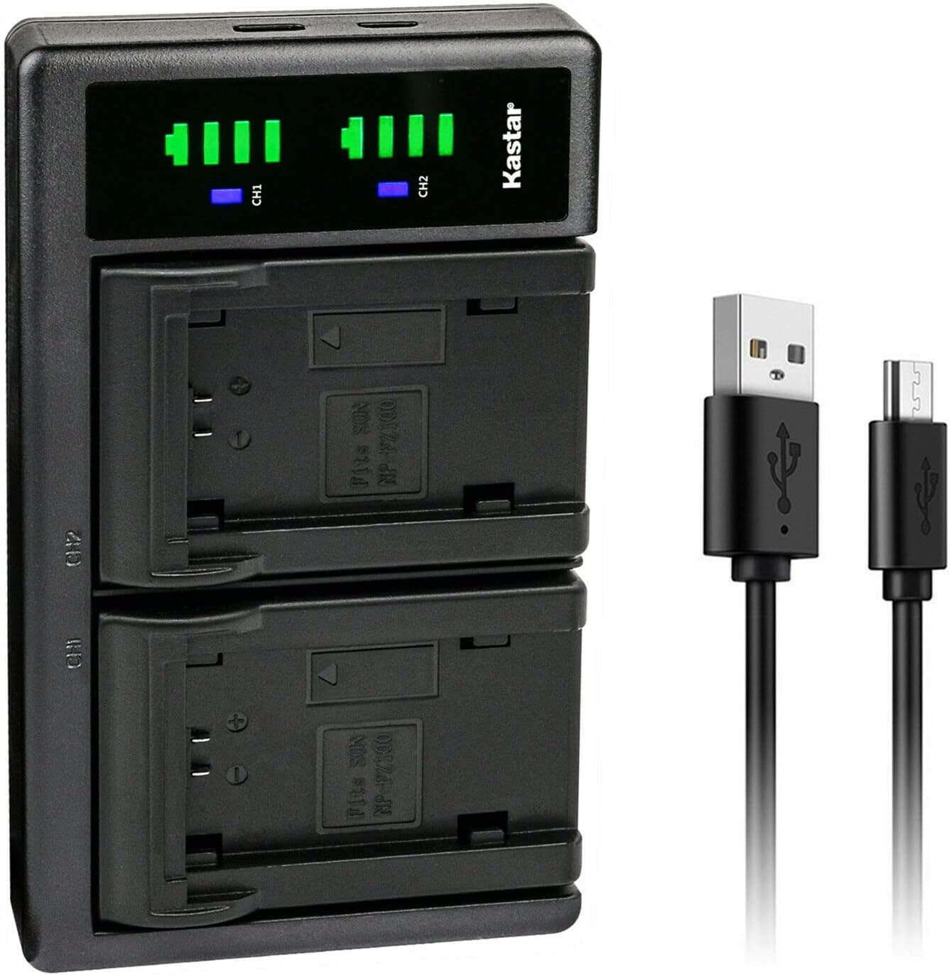 Cargador NP-F970 Dual Kastar - Importaciones Arturia